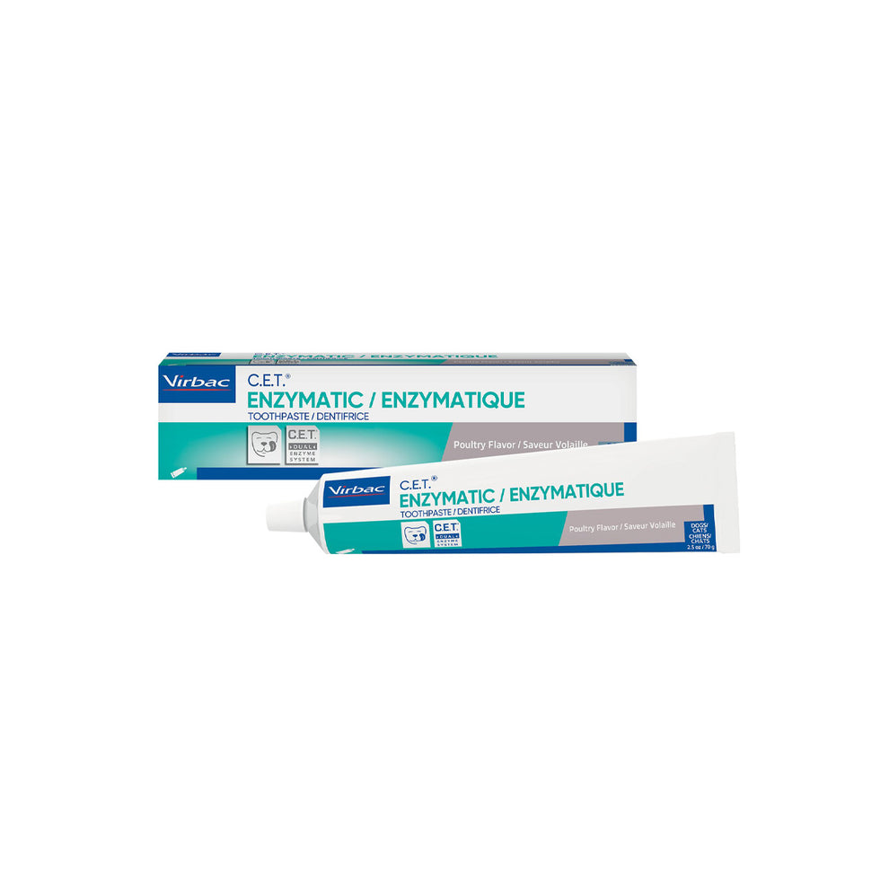 Virbac C.E.T.® Enzymatic Toothpaste - Poultry Flavor (70g) – BlueCollar ...