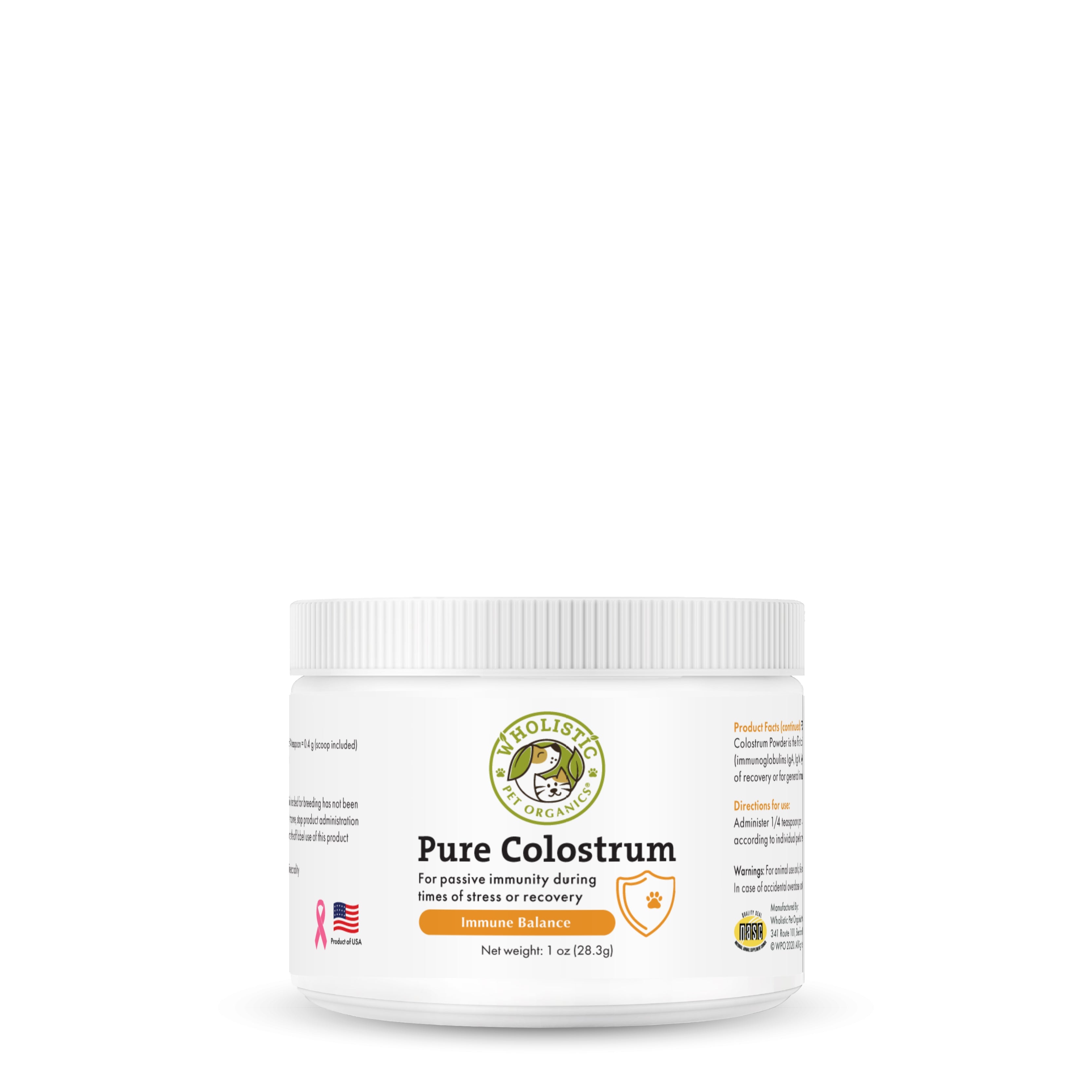 Pure Colostrum – BlueCollar Working Dog